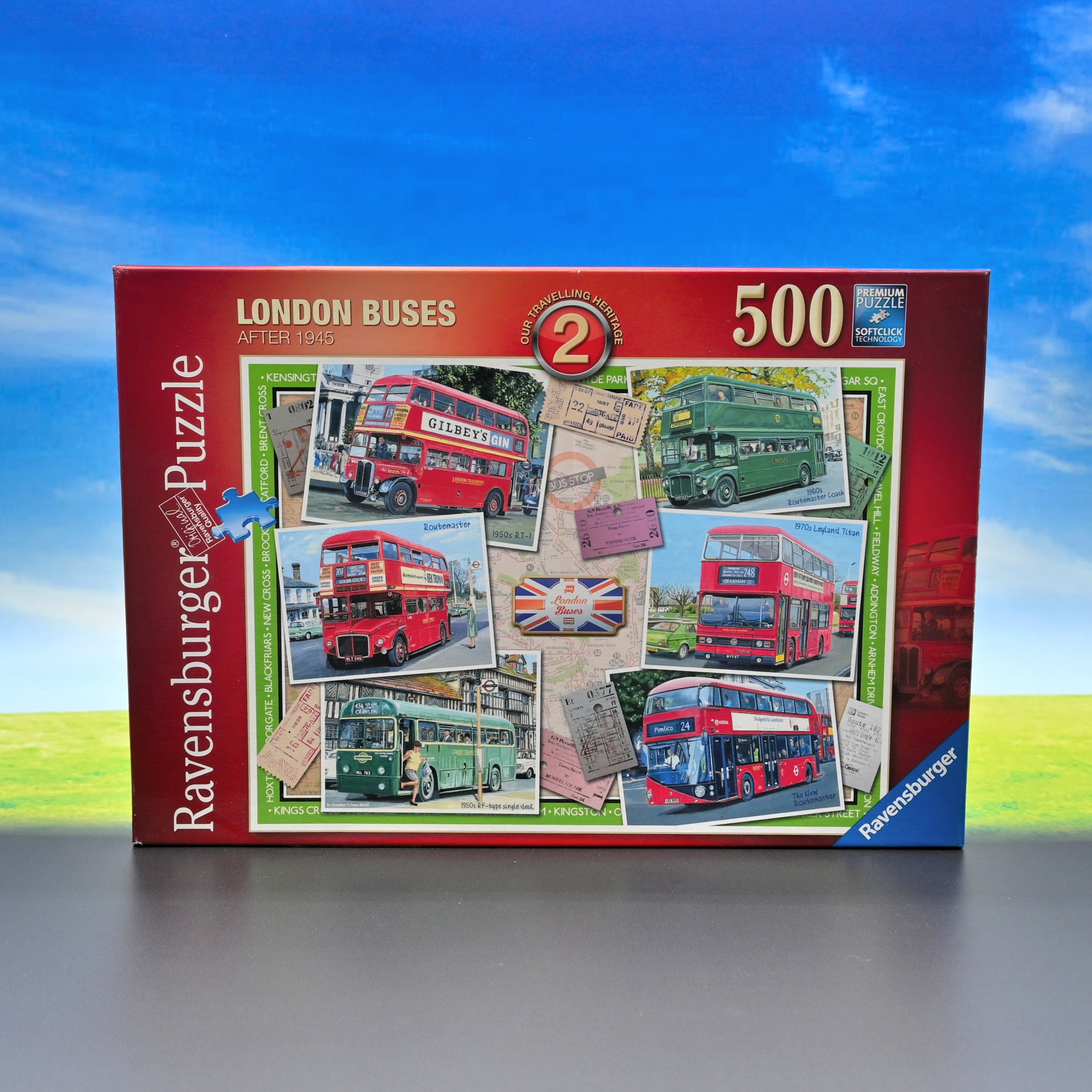 Ravensburger Puzzle / London Buses After 1945 / Our Travelling Heritage ...