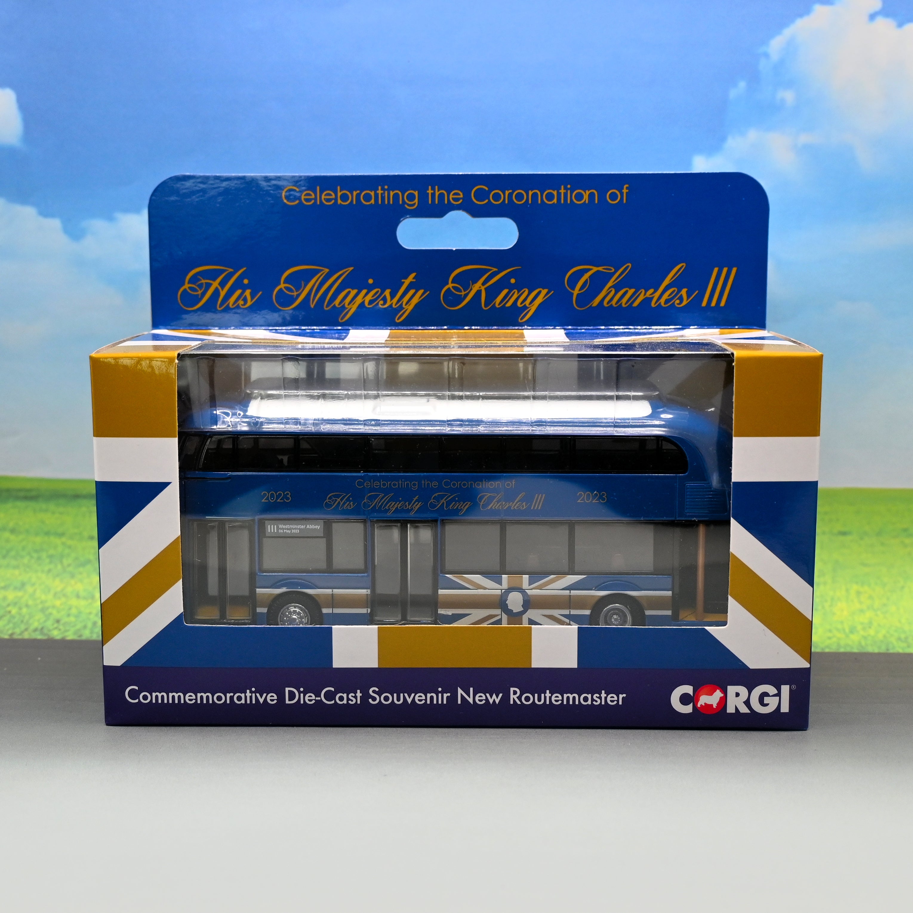 Corgi CC89205 / Wright New Routemaster / Coronation of King Charles III ...