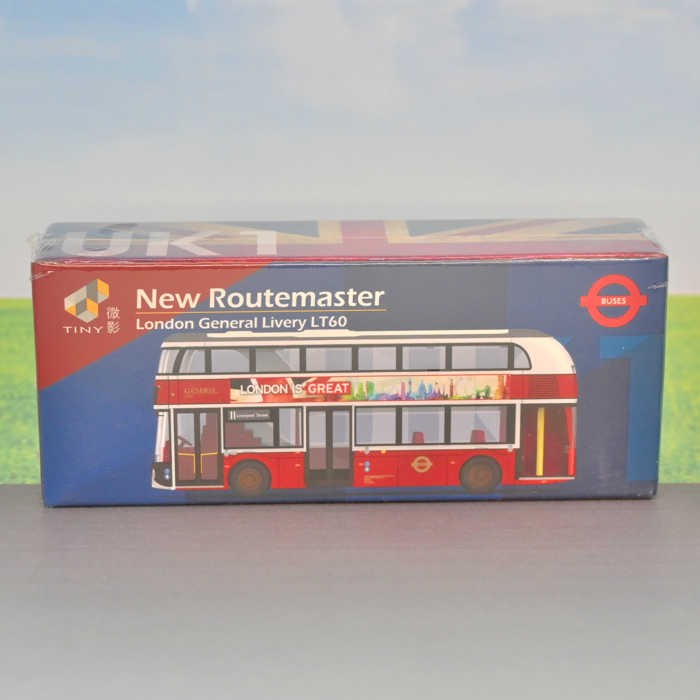 Tiny ATC64213 / Wright New Routemaster / London General LT60 / 1:110 ...