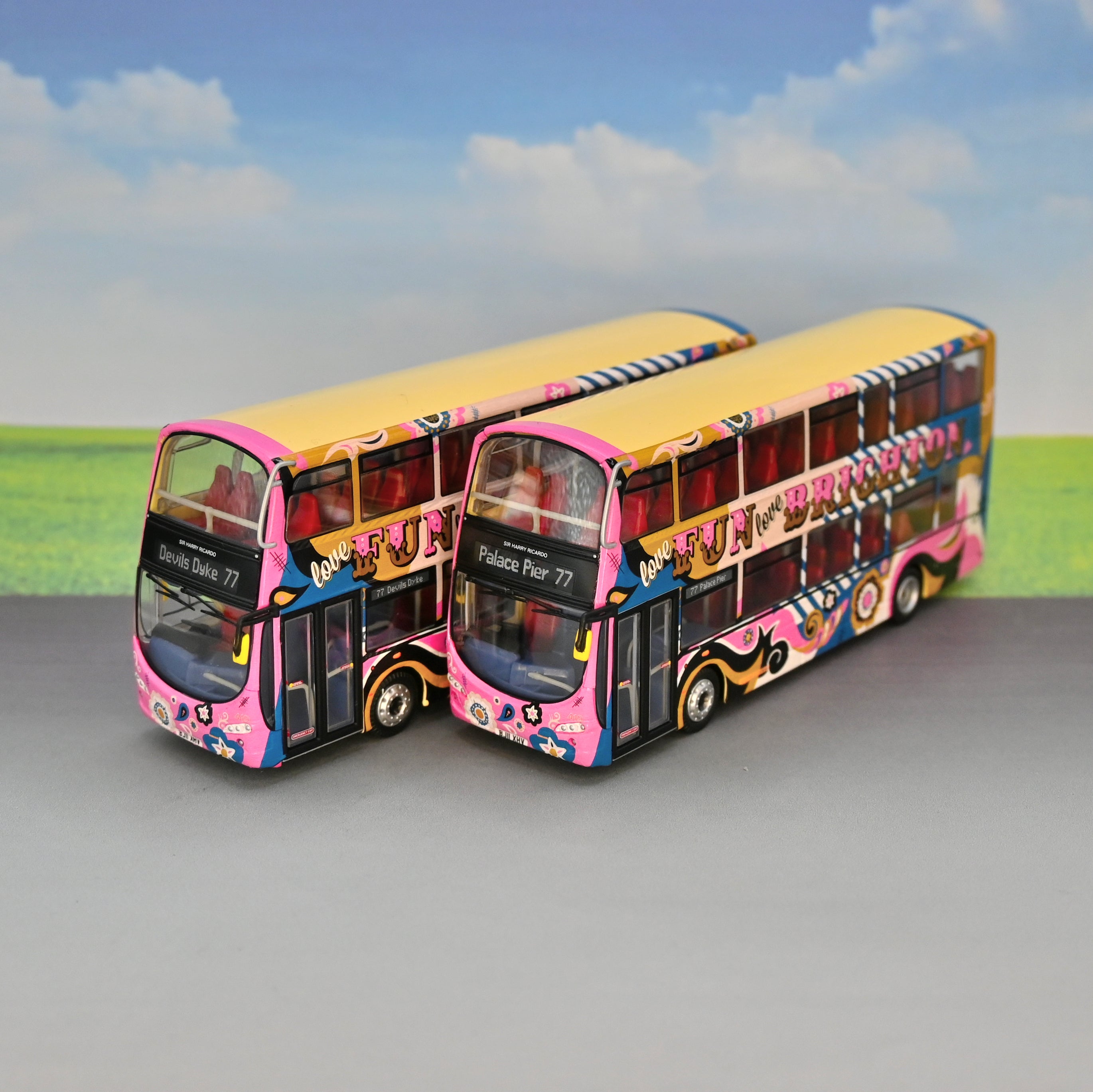 CORGI CP46503A/B / Wright Eclipse Gemini 2 / Brighton & Hove: 77 Devils ...