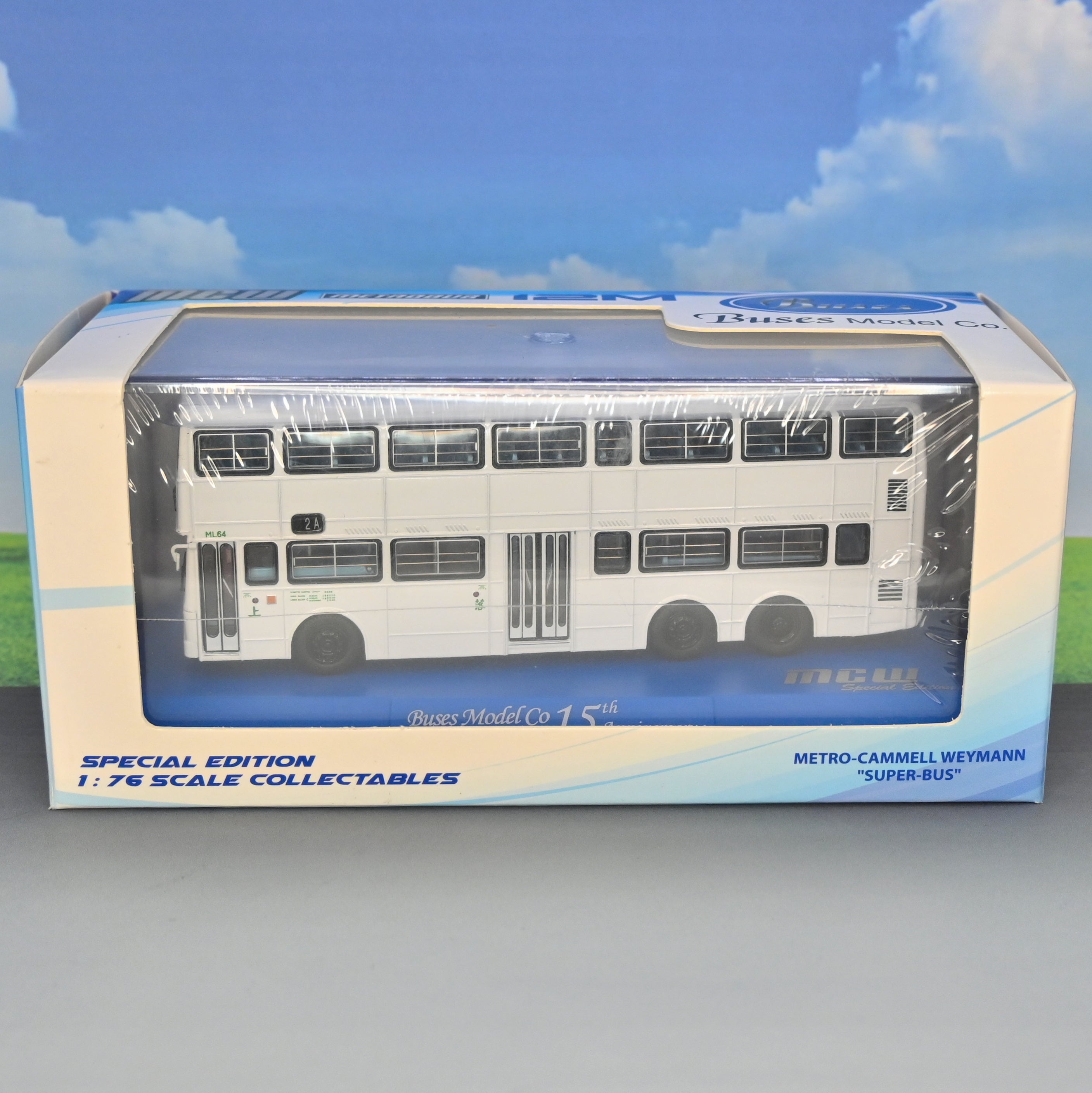 Buses Model Co. BMC64002 / MCW Super Metrobus / Plain White / 1:76 ...