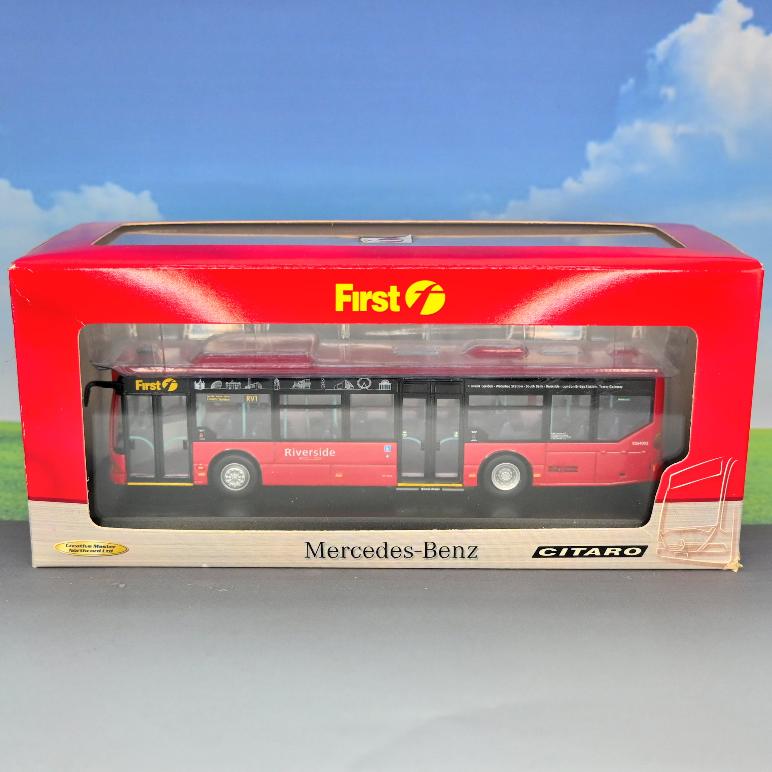 CMNL ukbus 5001 / Mercedes-Benz Citaro / First London / 1:76 Scale ...