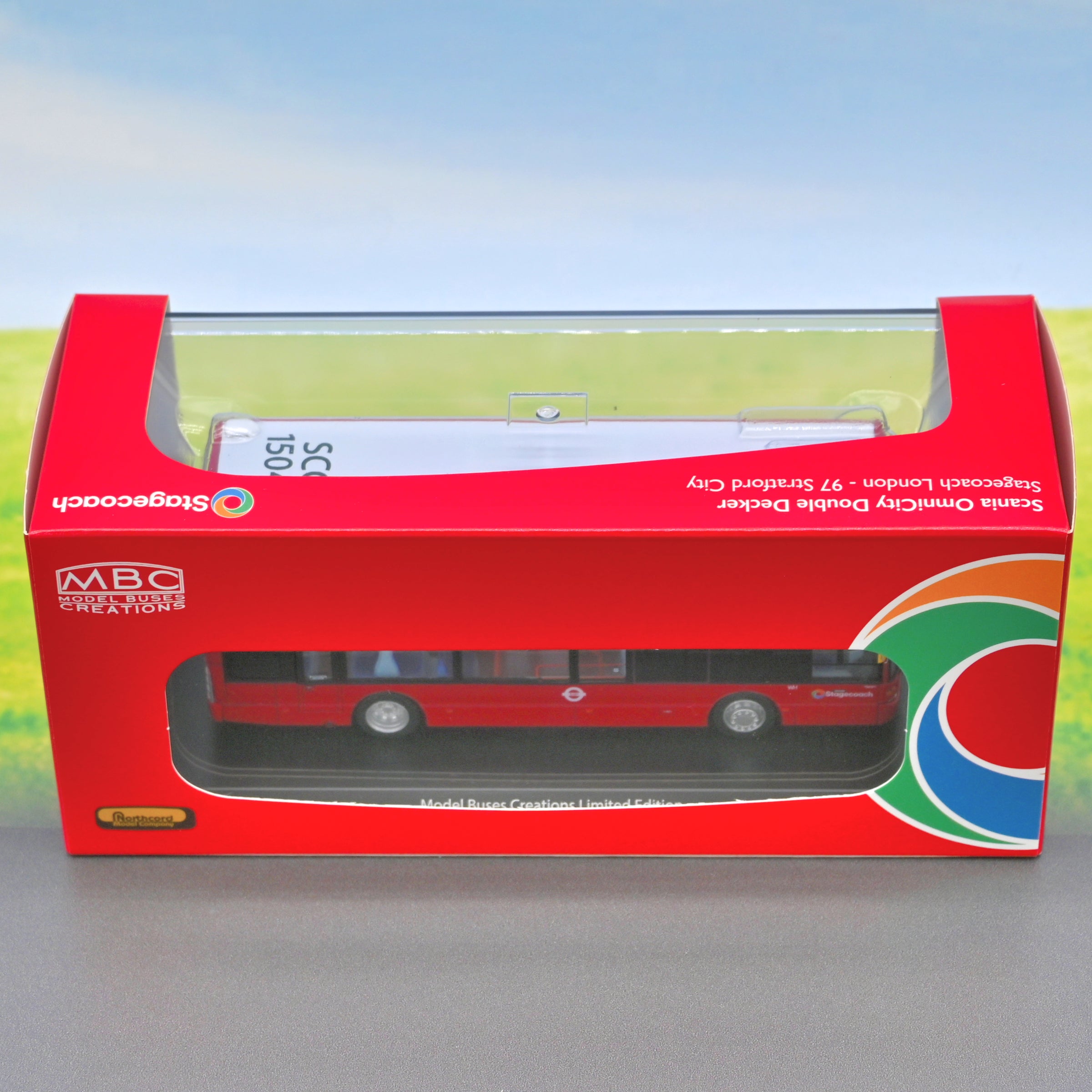 Northcord ukbus 0075 / Scania OmniCity / Stagecoach London 97 Stratford City / 1:76 Scale ...