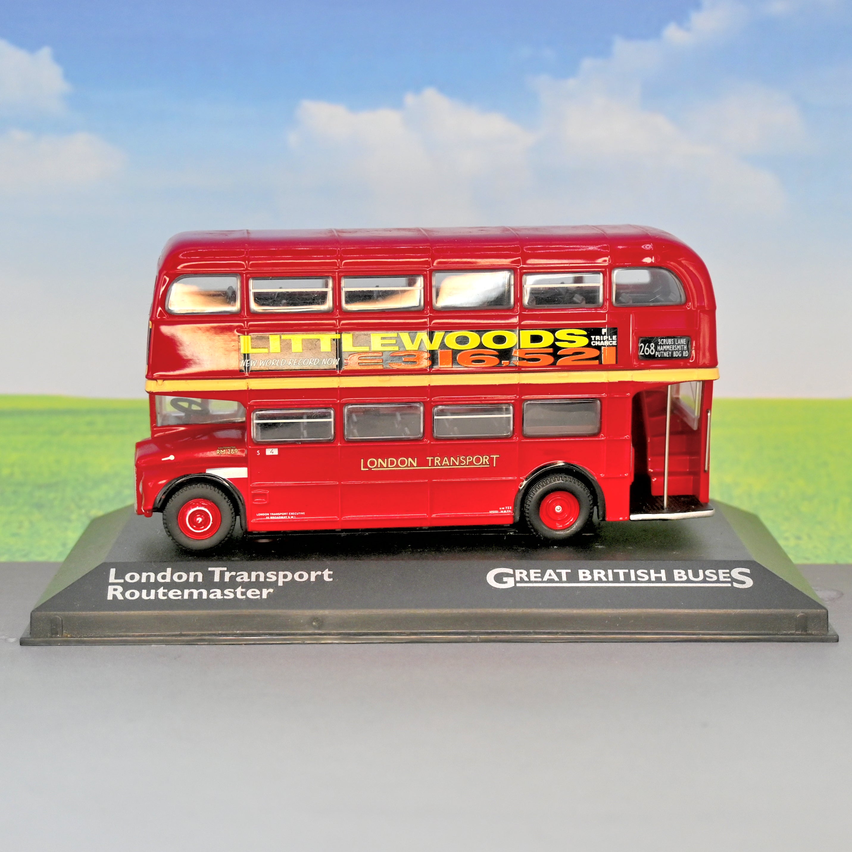 Atlas Editions 4 655 108 / AEC Routemaster / London Transport / 1:76 ...