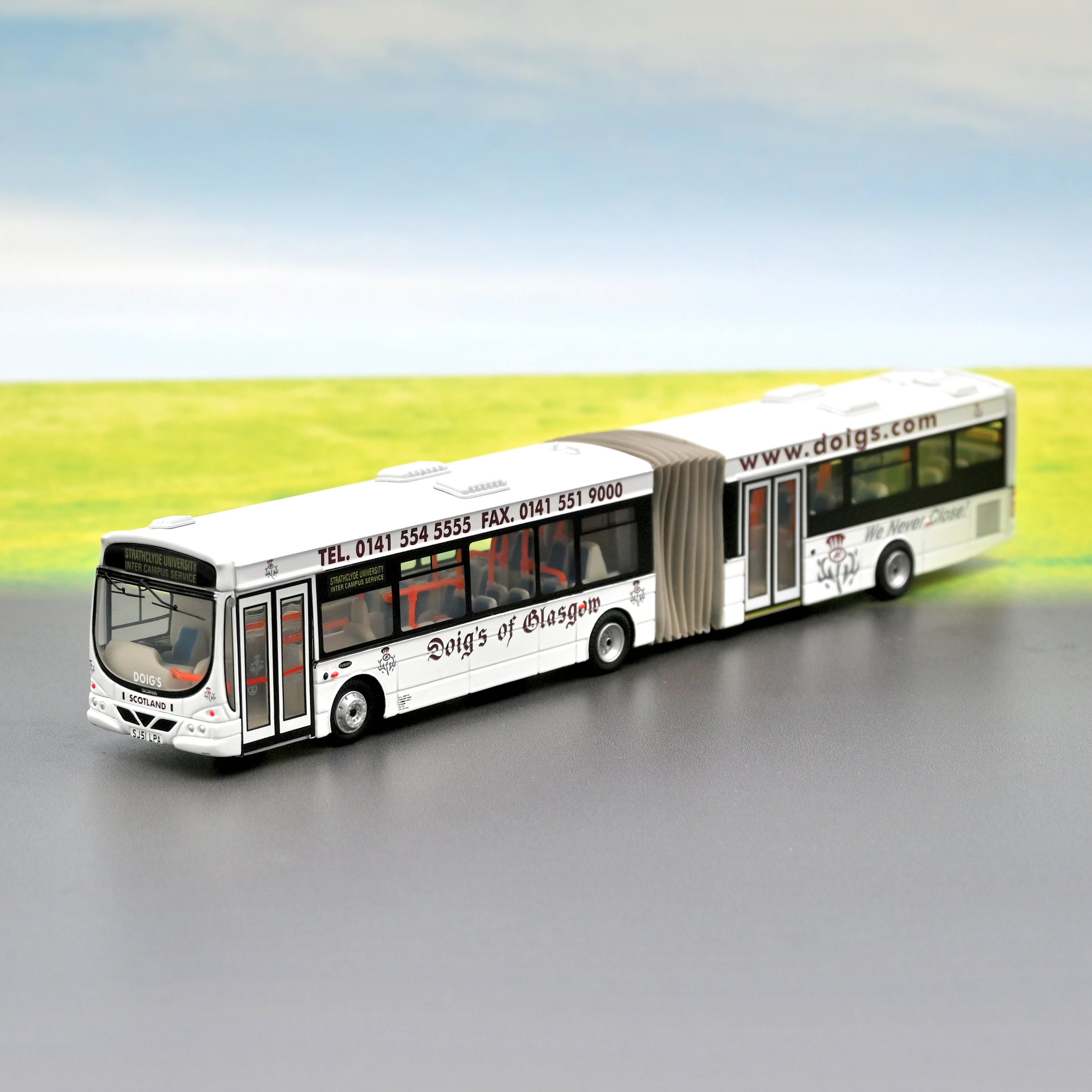 Corgi AN41307 / Wright Solar Fusion / Doig’s of Glasgow / 1:76 Scale ...