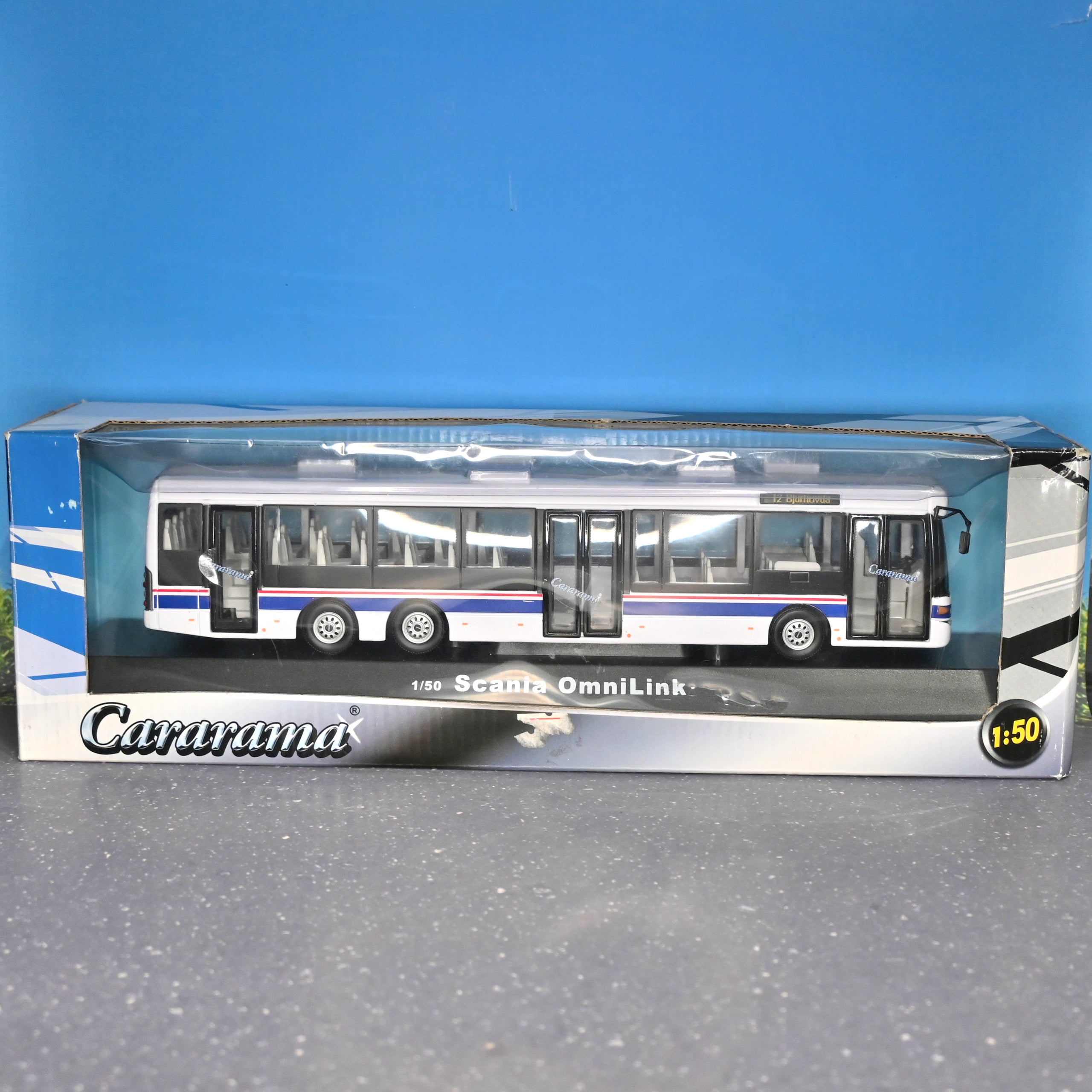 Cararama 567 / Scania OmniLink / 1:50 Scale | Model Buses Collection