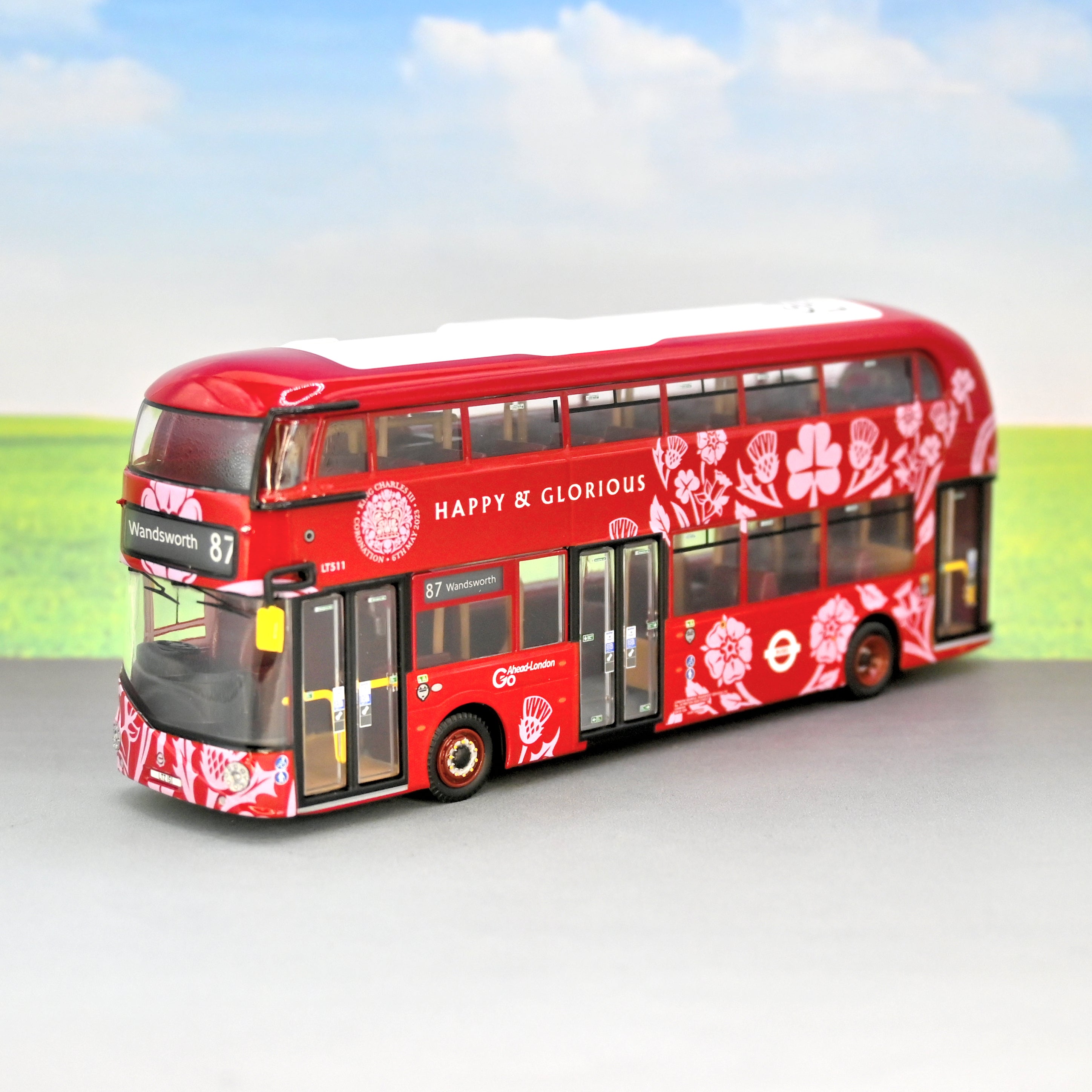 Corgi CP46601B Wright New Routemaster Go Ahead London King Corgi CP46601B Wright New Routemaster Go Ahead London King