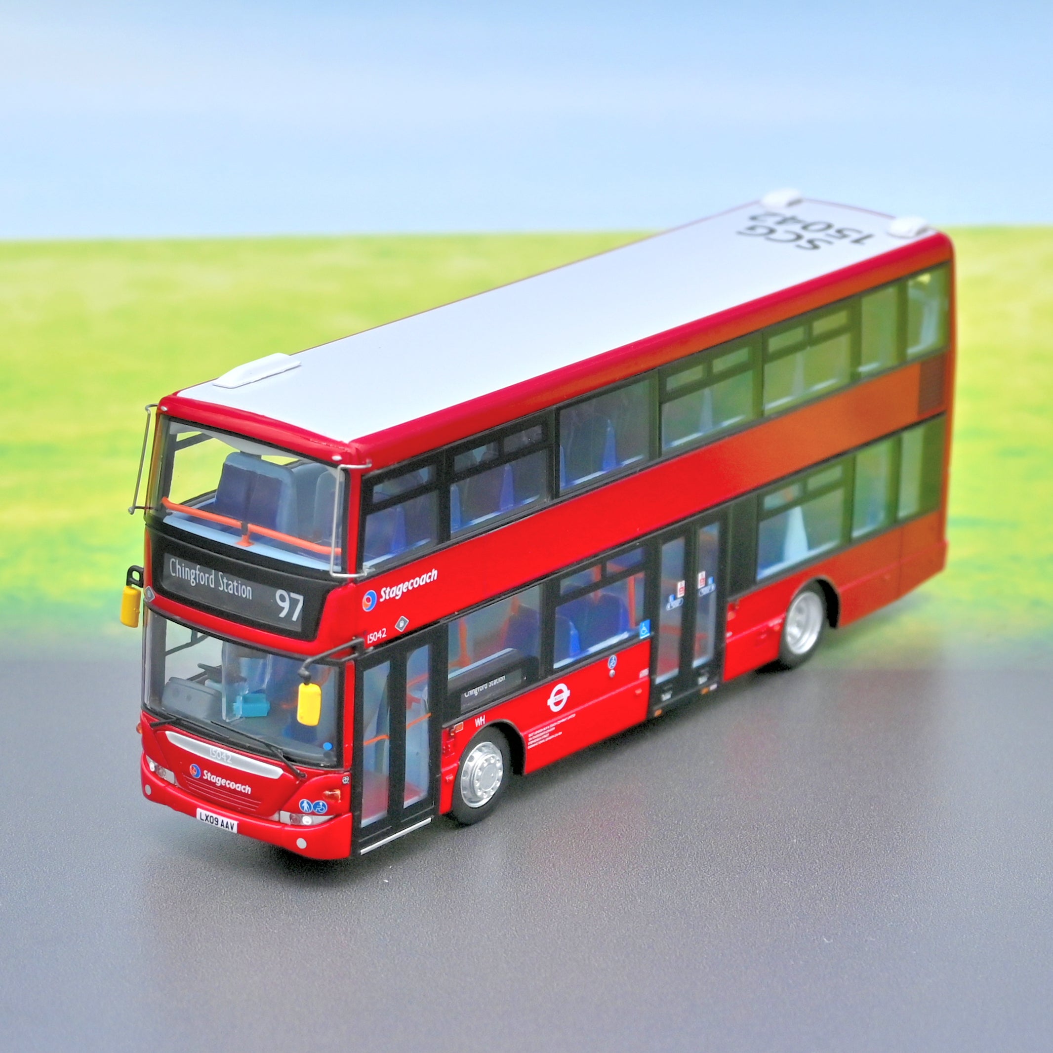 Northcord Ukbus 0077 Scania OmniCity Stagecoach London 97 Chingford