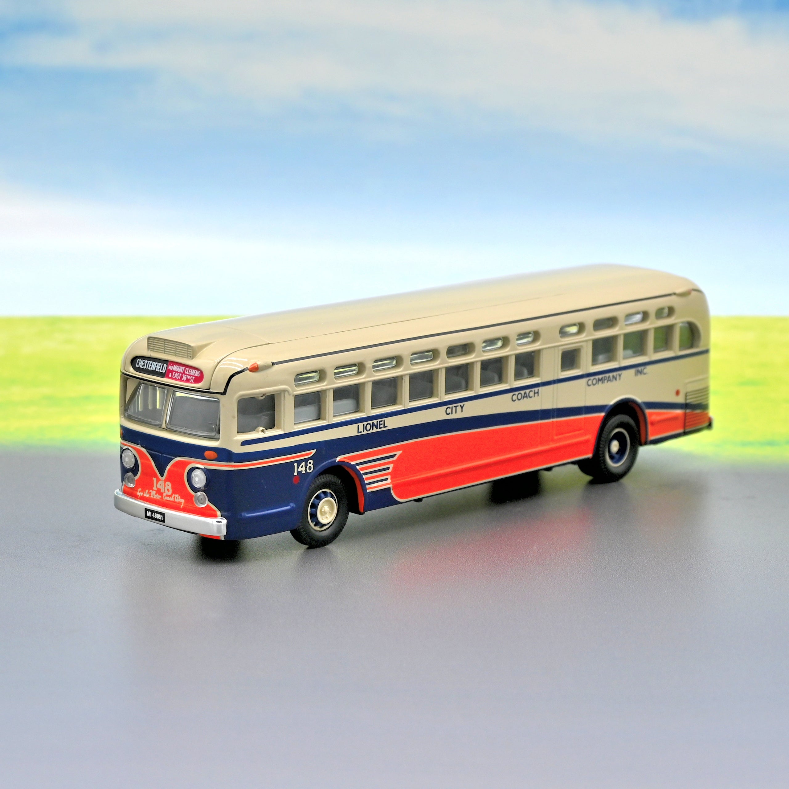 Corgi 54103 / GM 4507 / Lionel City Coach Company / 1:50 Scale | Model ...