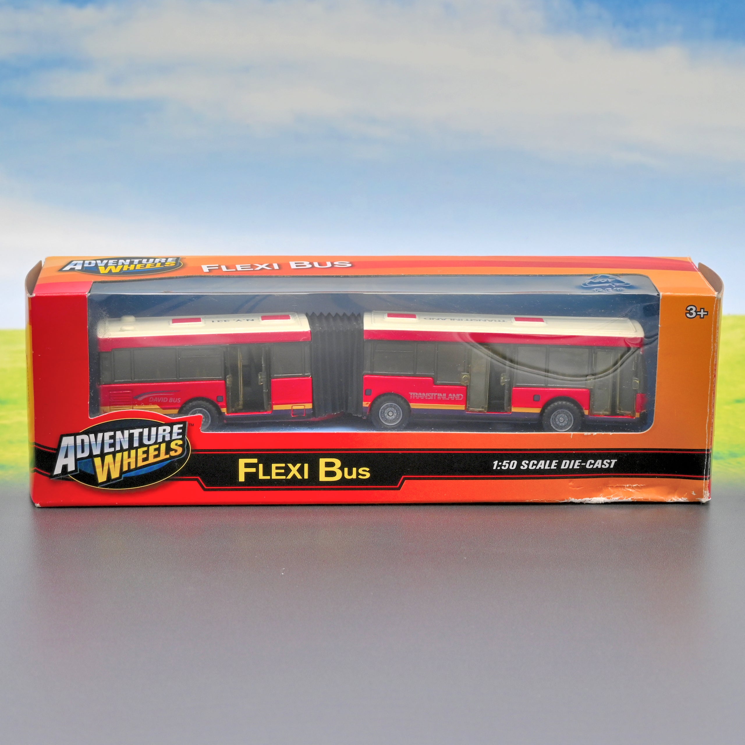 Adventure Wheels / Flexi Bus / David Bus Transitland / 1:50 Scale ...