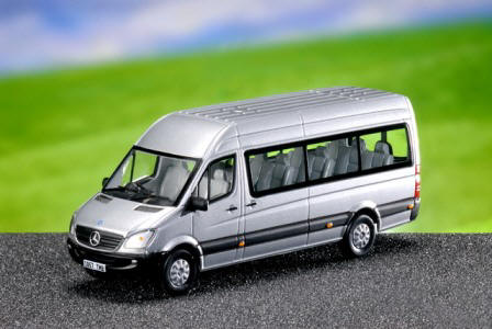 CMNL ukvan 1002 / Mercedes-Benz Sprinter / Silver / 1:76 Scale | Model ...