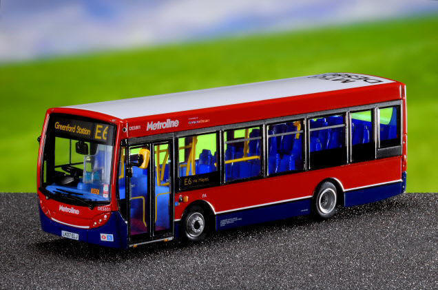 CMNL ukbus 8006 / Alexander Dennis Enviro200 / Metroline / 1:76 Scale ...