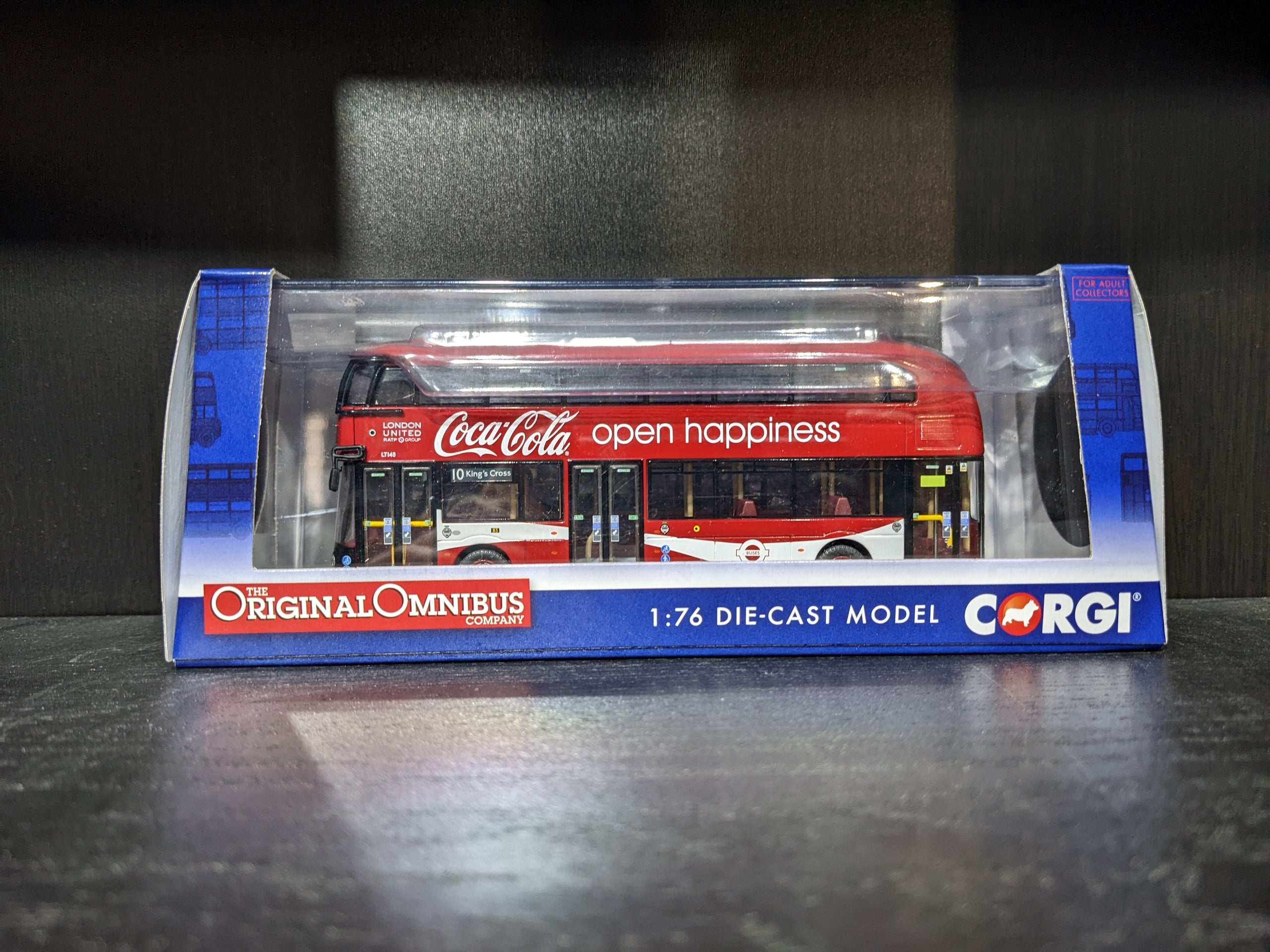 Corgi OM46623 / Wright New Routemaster / London United RATP / Coca-Cola ...