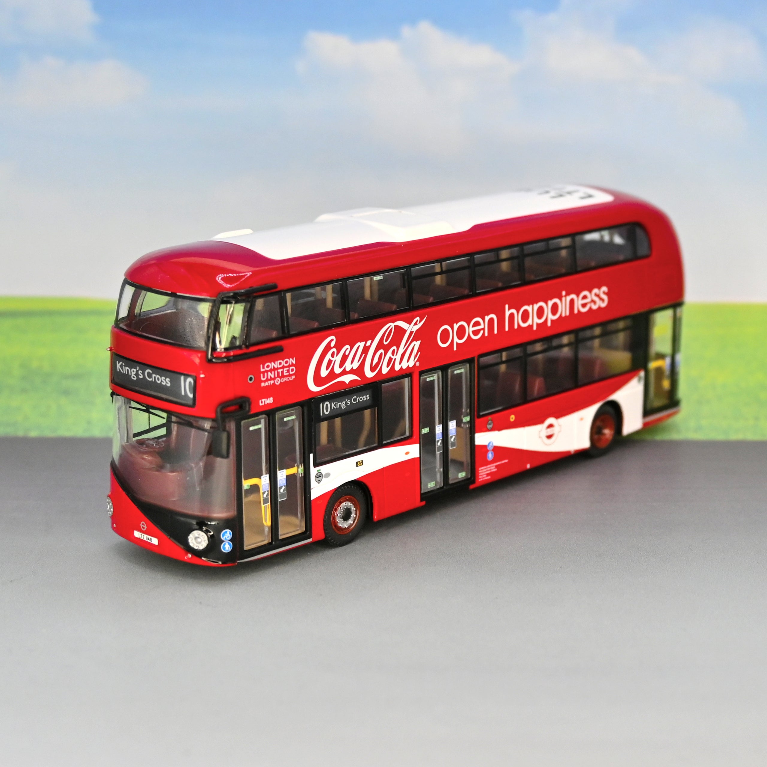 Corgi OM46623 / Wright New Routemaster / London United RATP / Coca-Cola ...