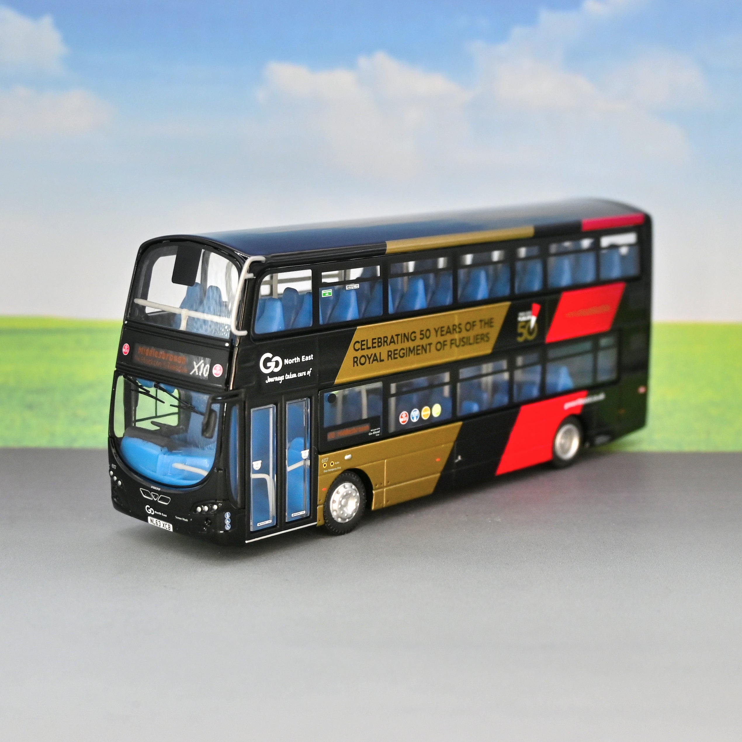 Corgi OM46517A / Wright Eclipse Gemini 2 / Go North East / Royal ...