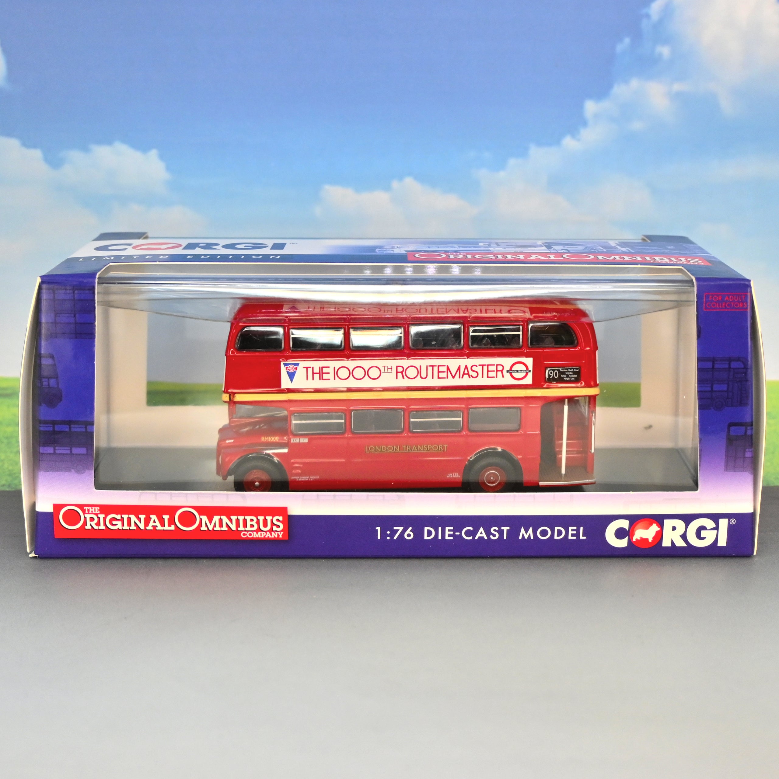 Corgi OM46318 / AEC Routemaster / London Transport / The 1000th ...