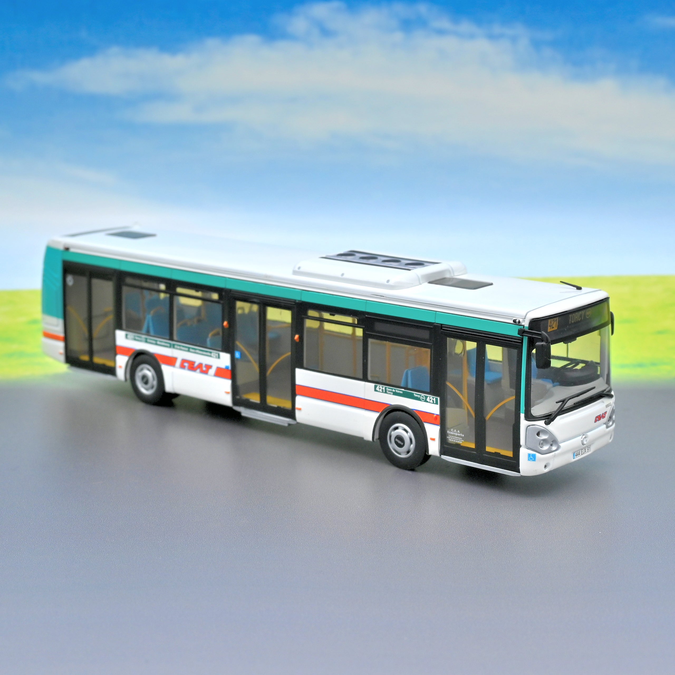Norev 530245 / Irisbus Citelis / RATP / 1:43 Scale | Model Buses Collection