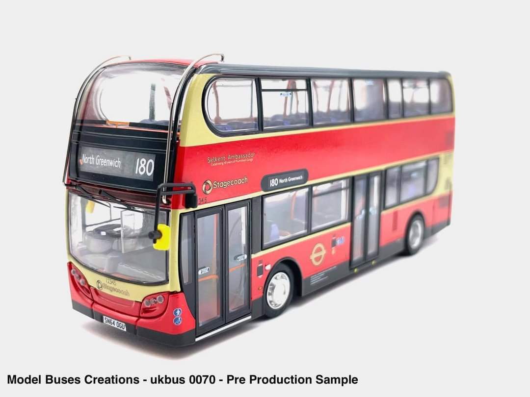 *PRE-ORDER* Northcord ukbus 0070 / ADL Enviro400 / Selkent Ambassador ...