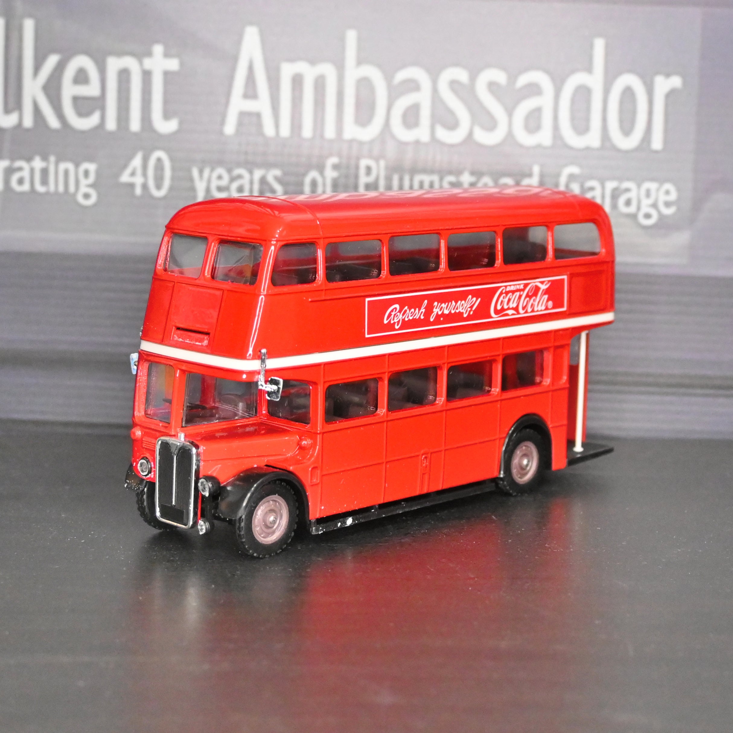 Solido / AEC Double Decker / Coca Cola / 1:50 Scale | Model Buses ...