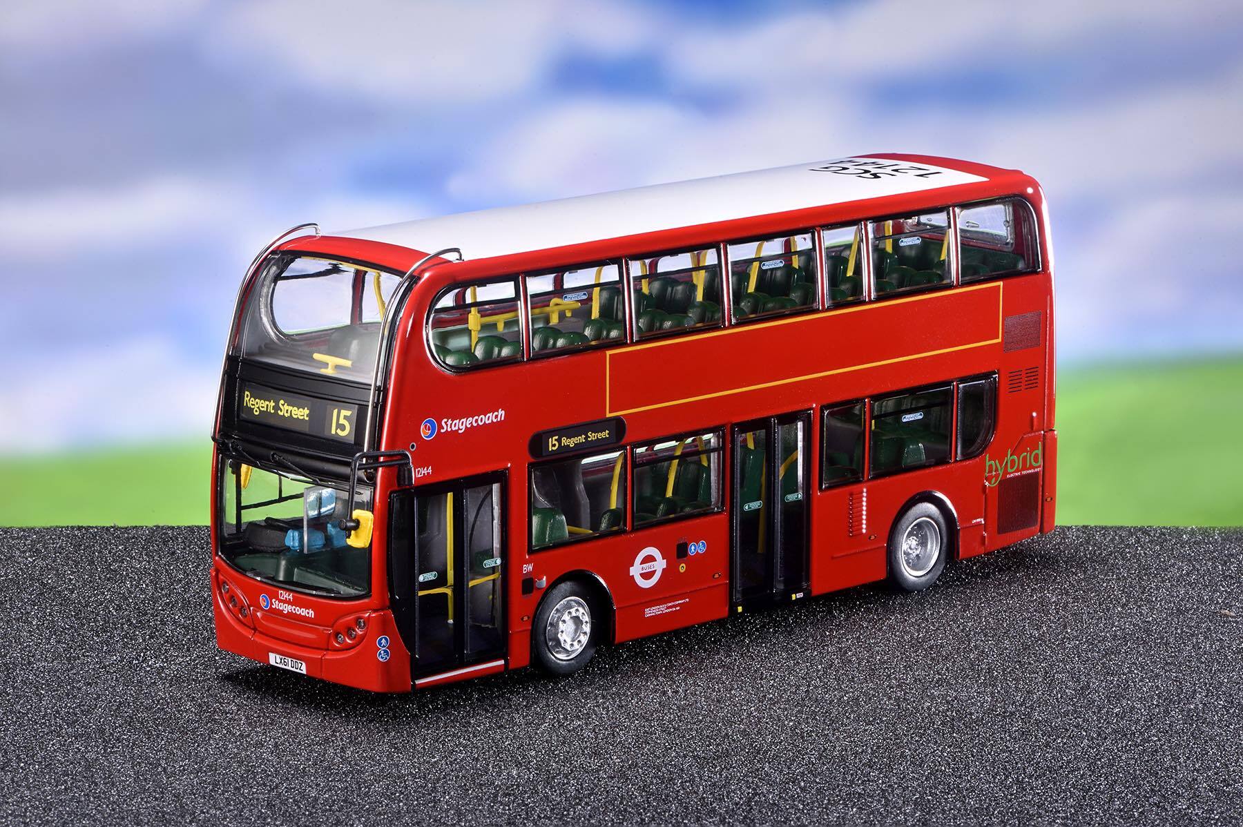 Northcord ukbus 6203 / ADL Enviro400H / Stagecoach London / 1:76 Scale ...