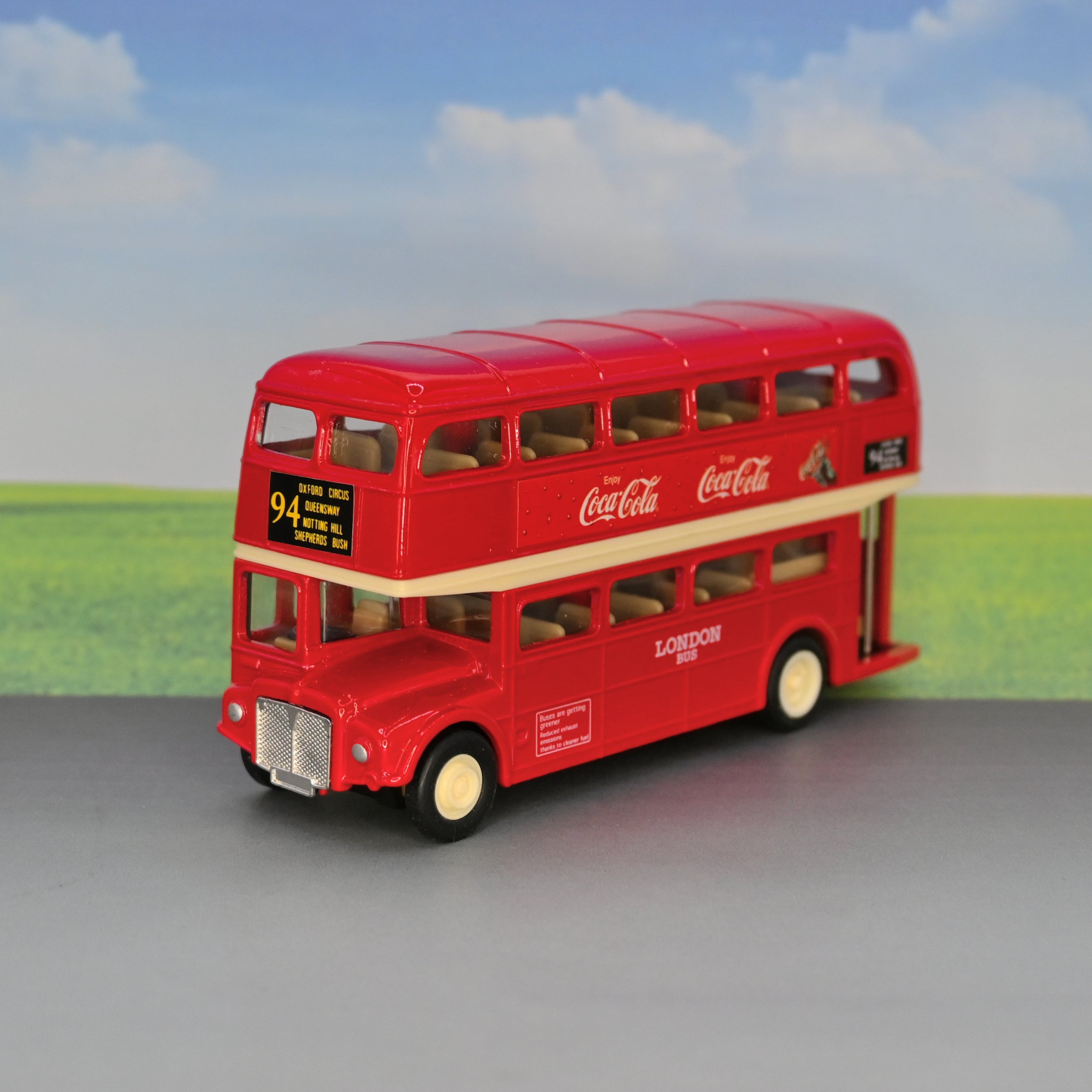 Vehicle Series 1 / London Bus / Coca Cola | Model Buses Collection